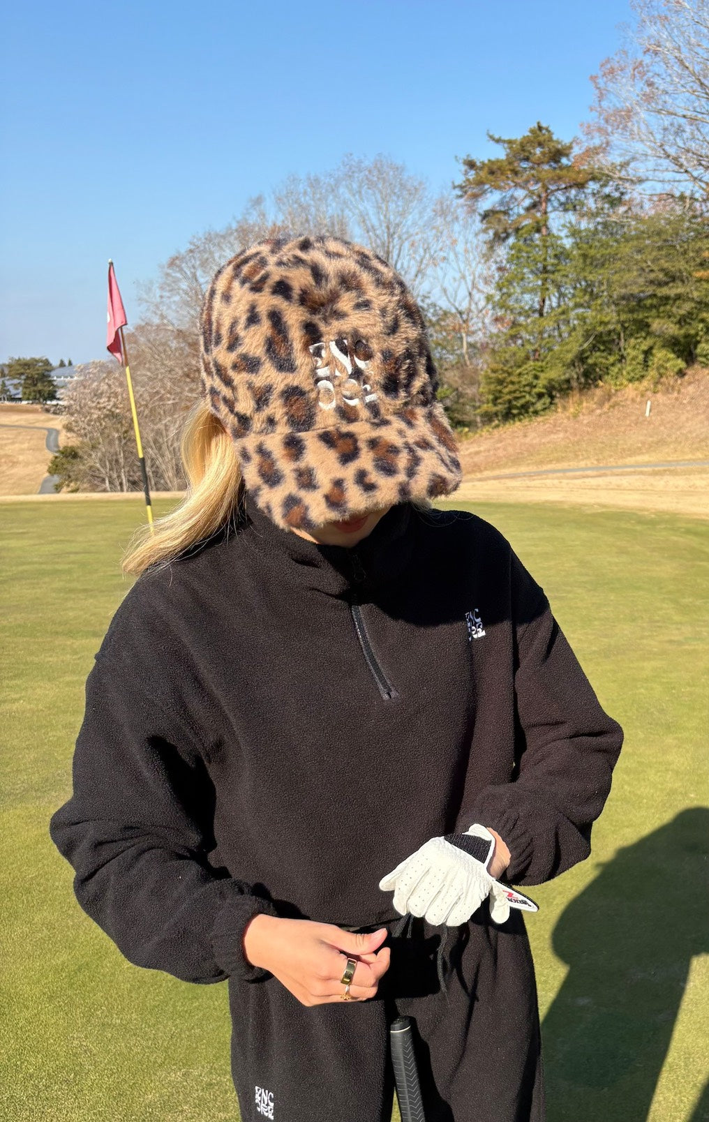 Leopard Boa Cap – ENCORE